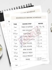 Sourdough Baking Schedule: Baking Timetables – sourdoughtalk.com